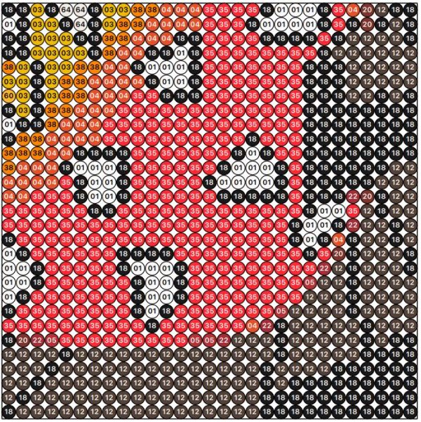 Patrón Zenitsu (Kimetsu No Yaiba)